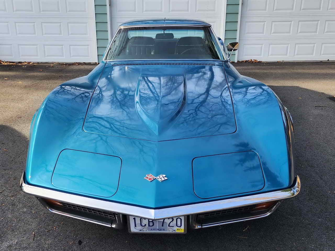 TheVetteNet.com - 1972 Corvette T-Top Bryar Blue 945