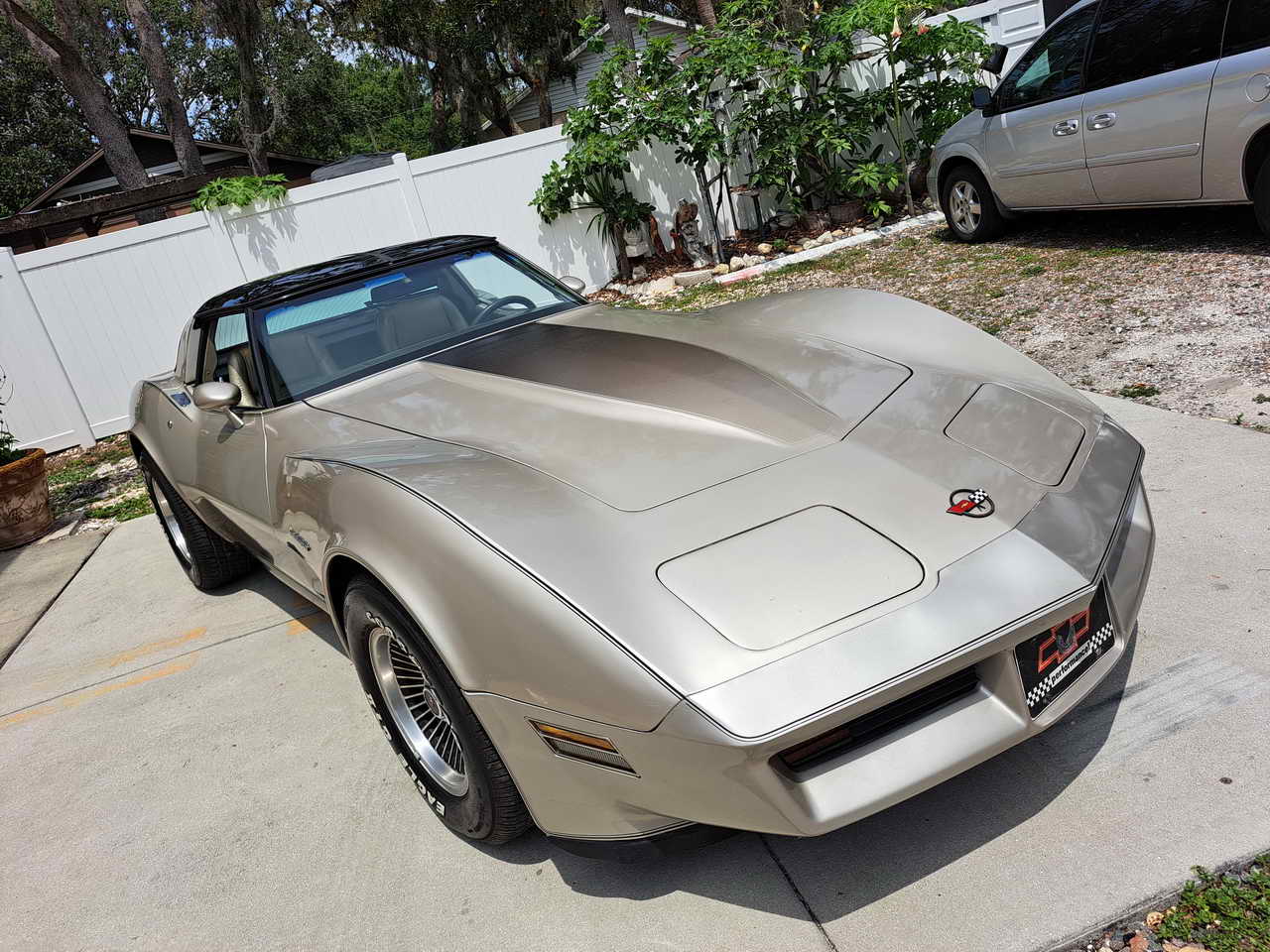 TheVetteNet.com - 1982 Corvette Coupe Silver-Beige