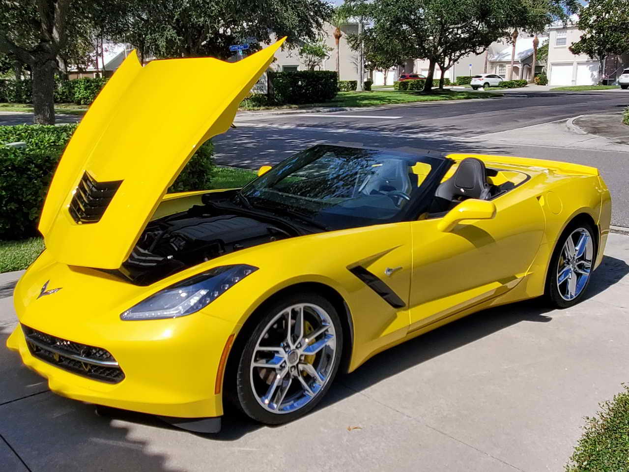 TheVetteNet.com - 2017 Corvette Convertible Corvette Racing Yellow