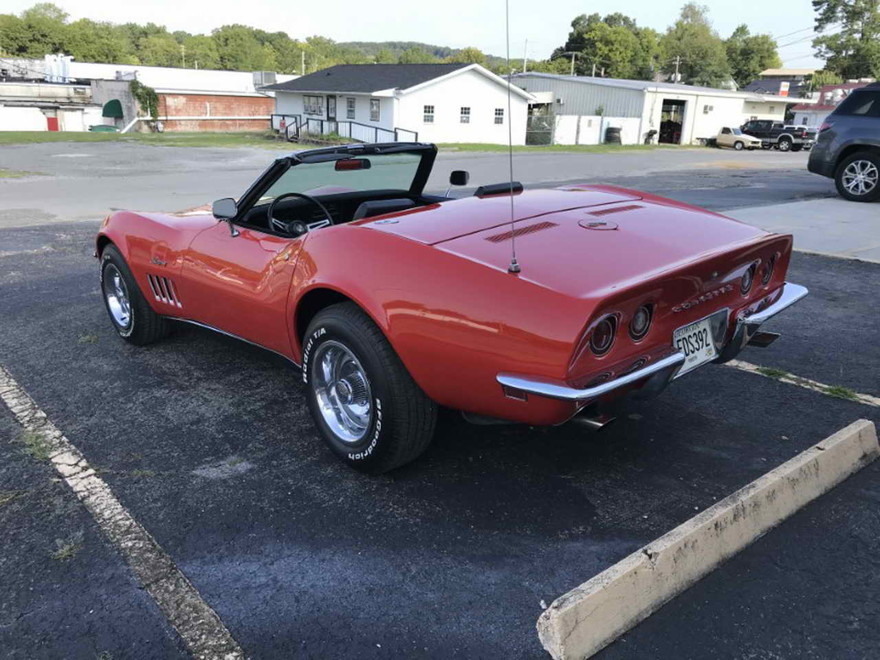TheVetteNet.com - 1969 Corvette Convertible Monza Red