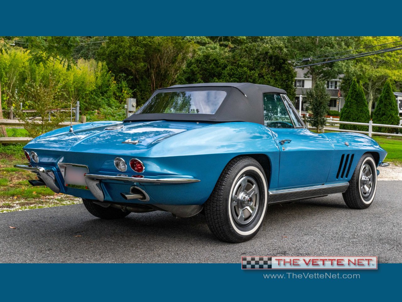 TheVetteNet.com - 1966 Corvette Convertible Nassau Blue