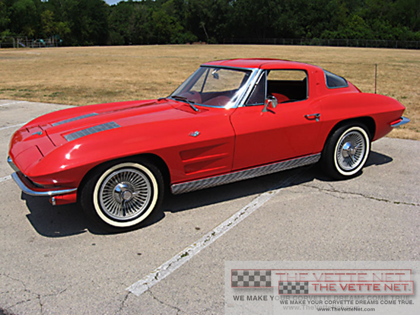 TheVetteNet.com - 1963 Corvette Coupe Riverside Red