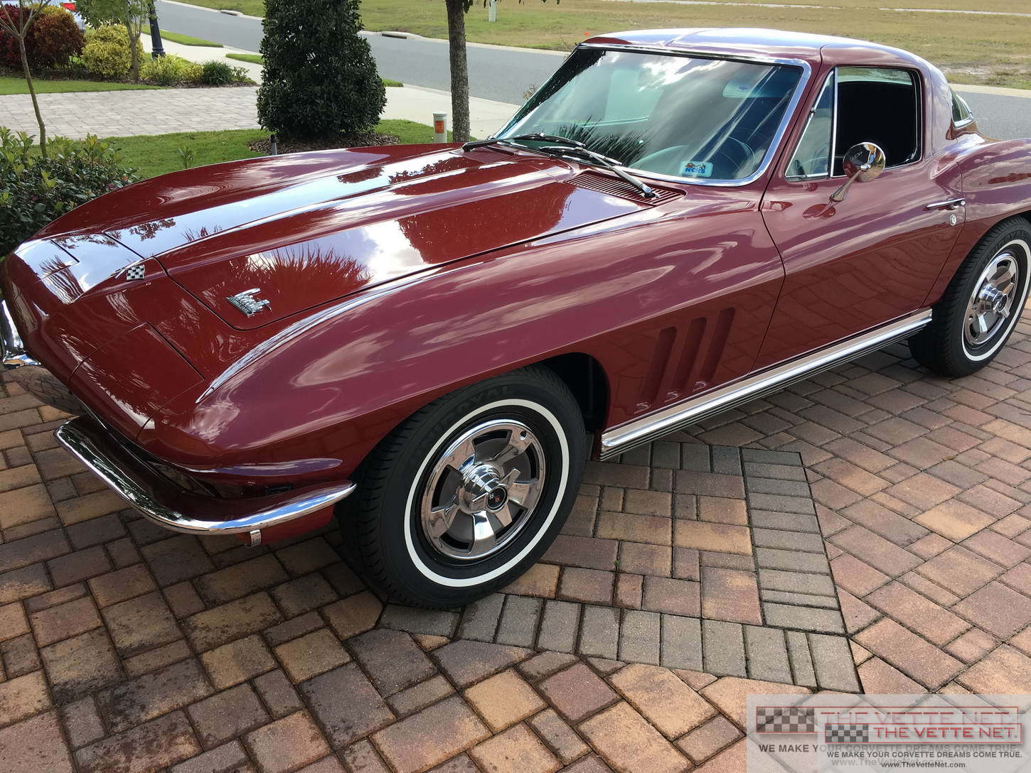 TheVetteNet.com - 1966 Corvette Coupe Milano Maroon