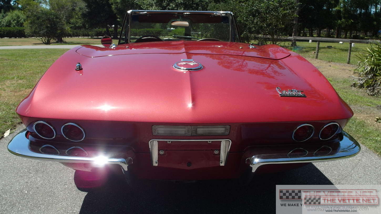 TheVetteNet.com - 1967 Corvette Convertible Marlboro Maroon