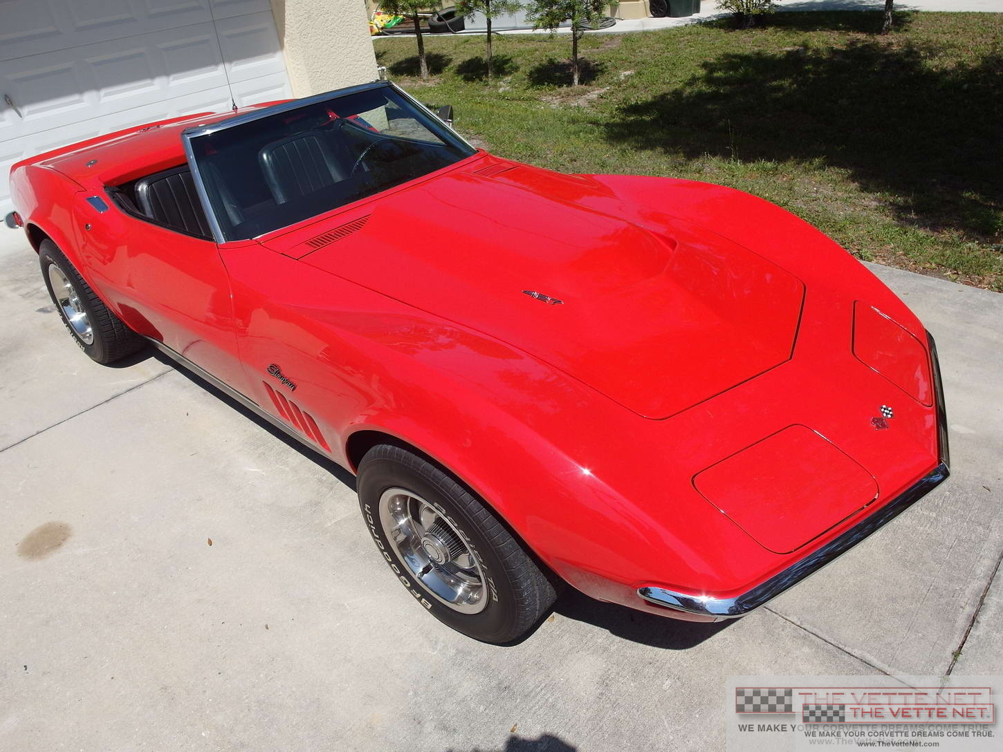 TheVetteNet.com - 1969 Corvette Convertible Monza Red