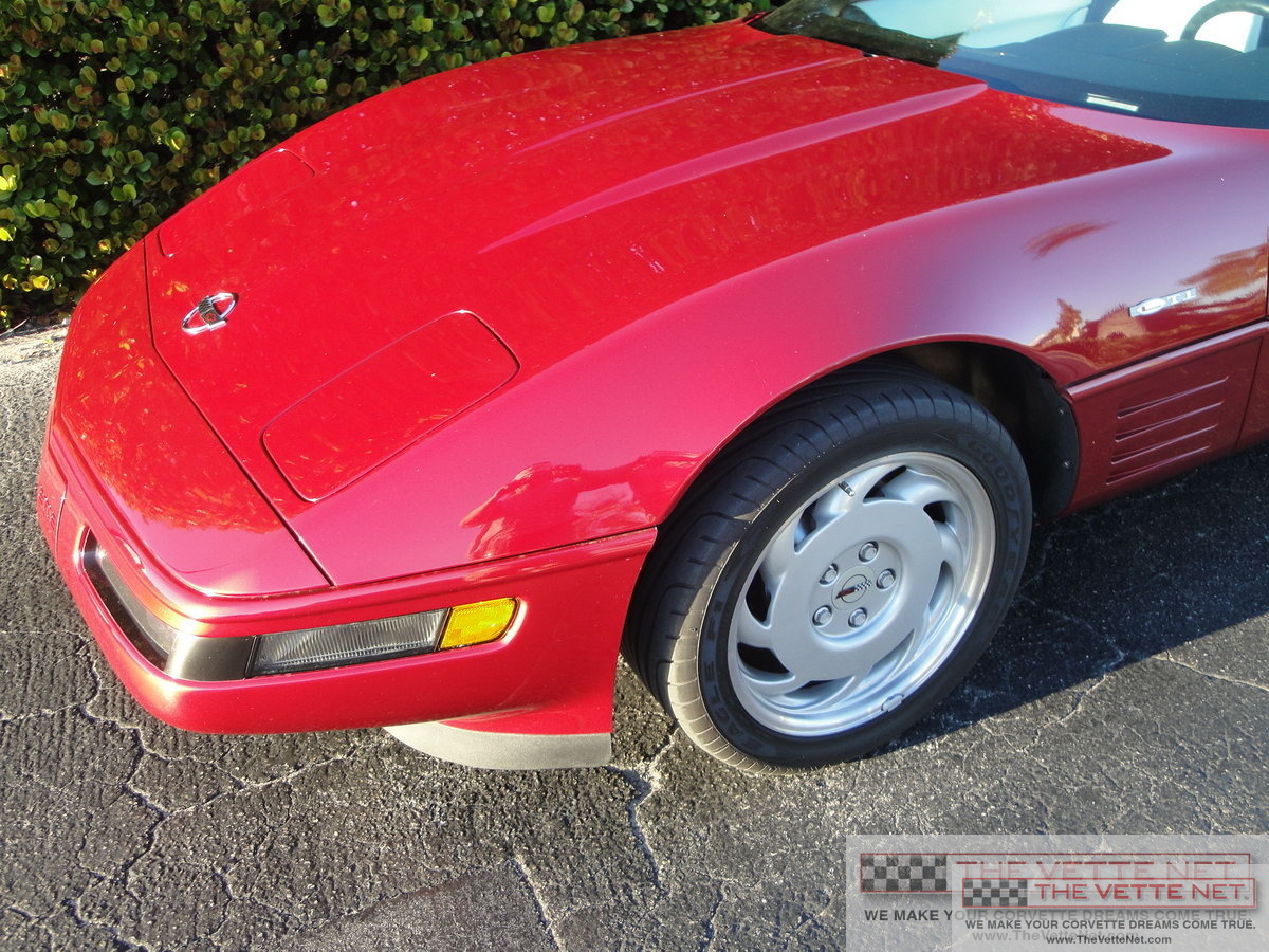 TheVetteNet.com - 1992 Corvette Convertible Dark Red Metallic