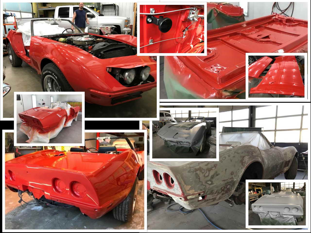 TheVetteNet.com - 1969 Corvette Convertible Monza Red